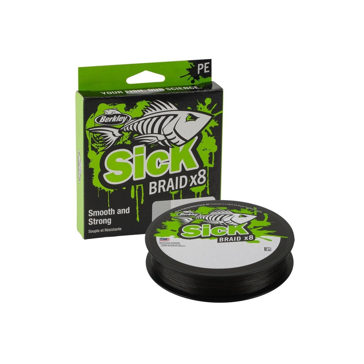 Plecionka Berkley Sick Braid, Black